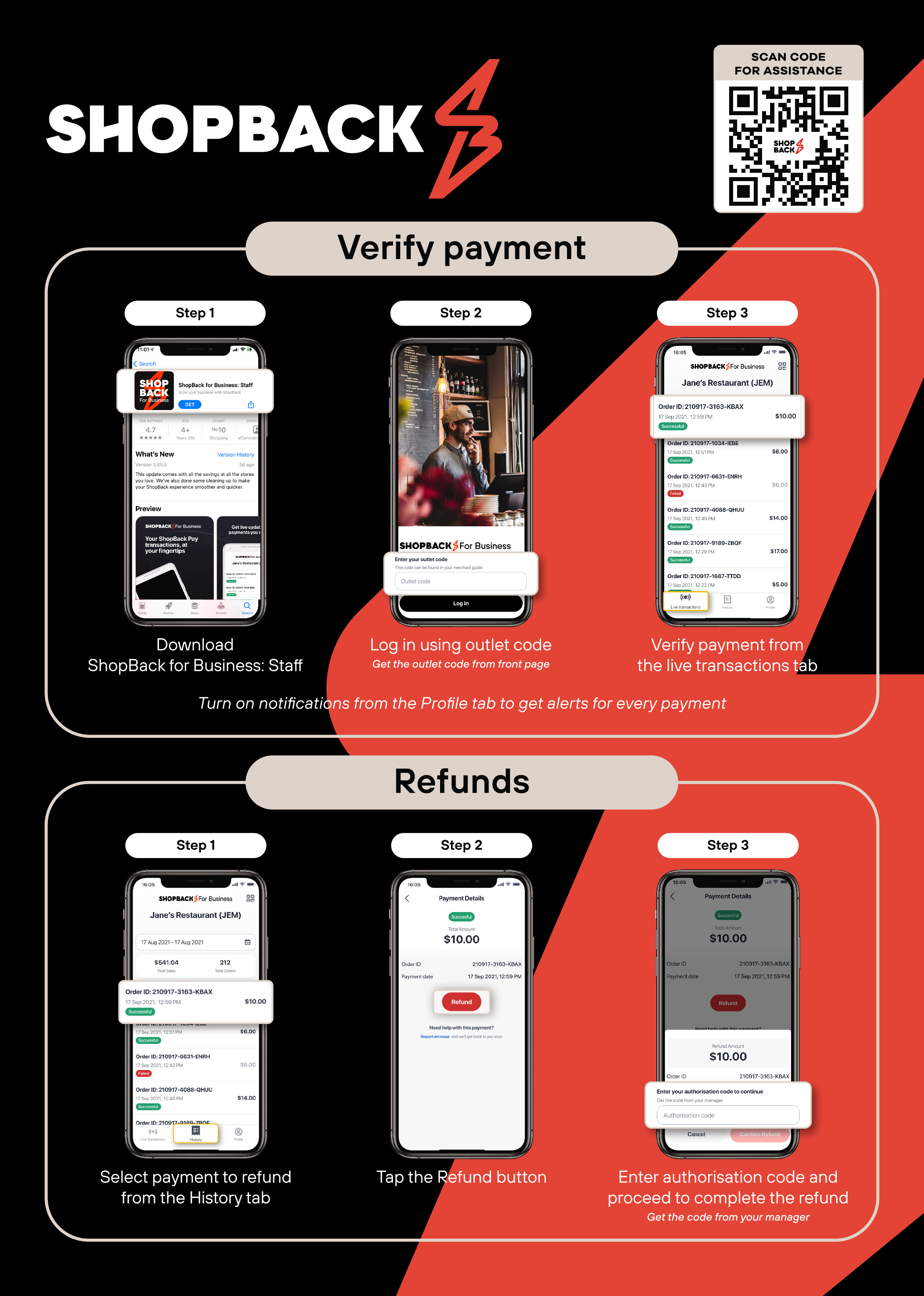 ShopBack Pay Merchant Tutorial Guide